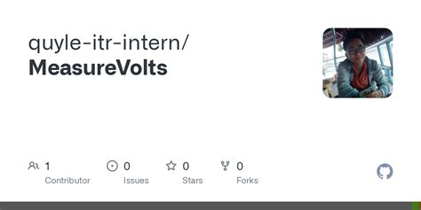 Github Quyle Itr Intern Measurevolts