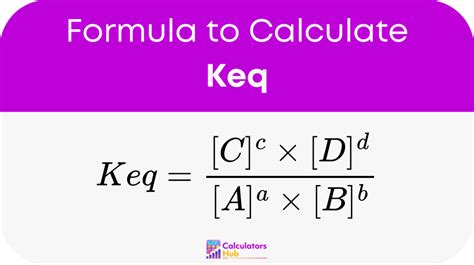 Keq Calculator Online