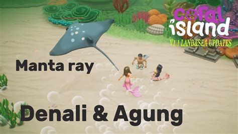 Agung And Denali And Manta Ray Coral Island Youtube