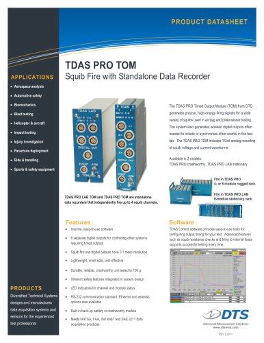 Tdas Pro Sim Standalone Sensor Input Data Recorder Dts Pdf Catalogs Technical Tdas Pro Sim Standalone Sensor Input Data Recorder Dts Pdf Catalogs Technical