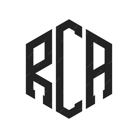 Premium Vector Rca Logo Design Initial Letter Rca Monogram Logo Using
