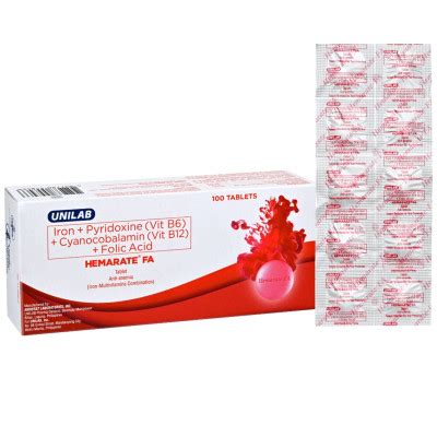 Hemarate Fa Product Information The Filipino Doctor