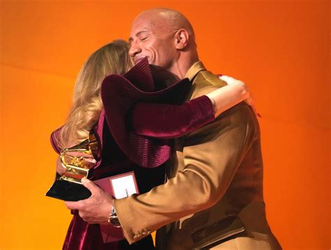 Adele Cumple Su Sueño De Conocer Por Fin A Dwayne Johnson