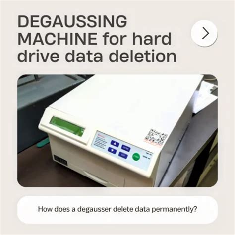 Hard Drive Degaussing Machine At ₹ 300000piece Magnetic Media Eraser