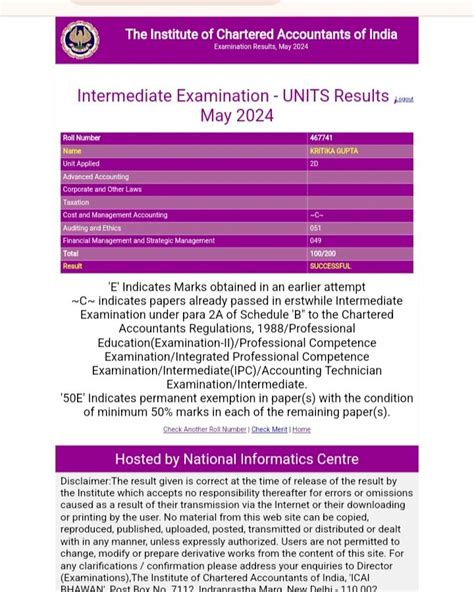 Kritika Gupta On Linkedin Ca Finalist 🎉🎉 I Am Grateful To Share That I Have Passed My