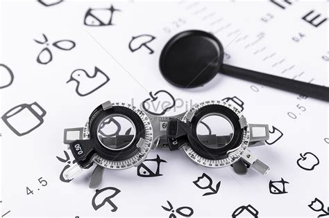 Visual Acuity Chart And Optometry Frame Picture And Hd Photos Free Download On Lovepik