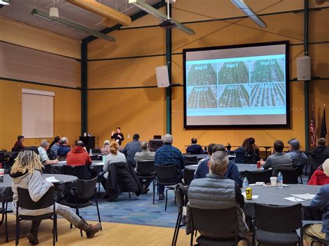 Ashley Adair Co Hosted Indiana Organic Grain Farmer Meeting Purdue