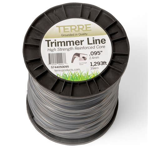 Terre Products Heavy Duty Nylon Commercial Grade 095 Weed Eater Trimmer