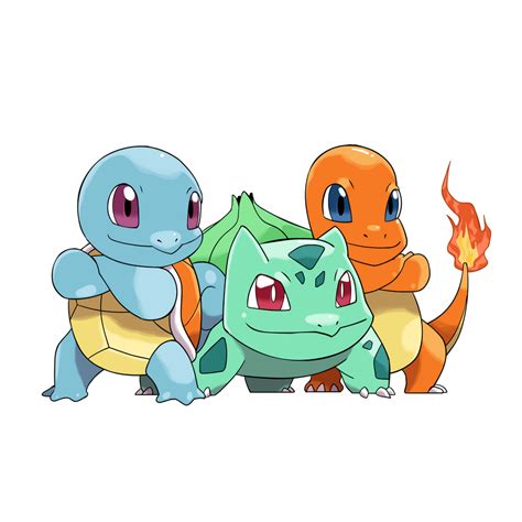 Starters Pokemon Kanto At Gemma Dalton Blog