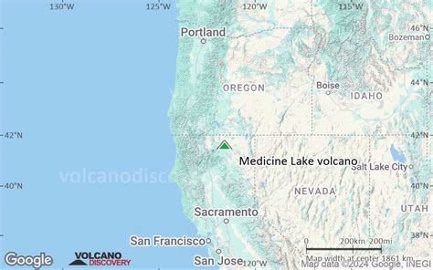 Medicine Lake Volcano California Canada And Usa Mainland Facts