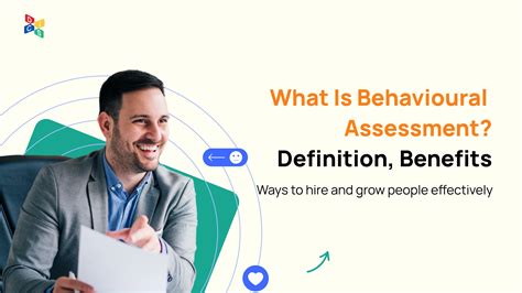 What Is Behavioural Assessment Definition Benefits And How To Use Them
