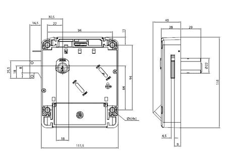 Assa Unimille Coin Lock Type 1
