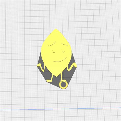Archivo Stl Gratis Leafy Keychain Bfdi Battle For Dream Island 🗝️