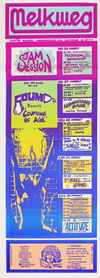 Foxtrot Echo Poster For The Melweg Decoumposition ‘ Couming Of Age