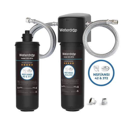 Ge Single Stage Water Filtration System Gx1s01r The Home Depot