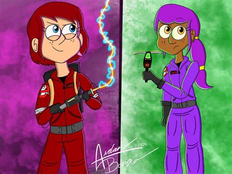 Gabby And Sofia As Ghostbusters By Aidantheartman21 On Deviantart