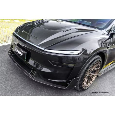 Carbon Hood Cmst V2 For Tesla Model Y 2025 Juniper