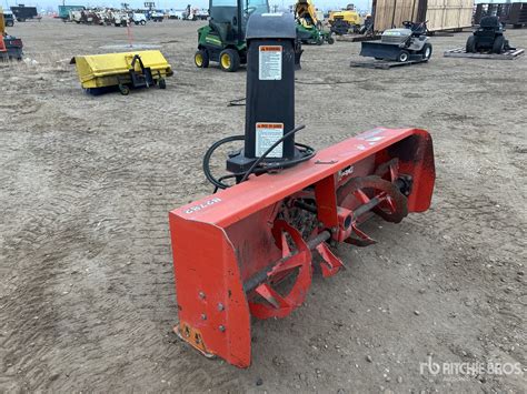 Kubota B2782 60 In Front Mount Snow Blower Ritchie Bros Auctioneers