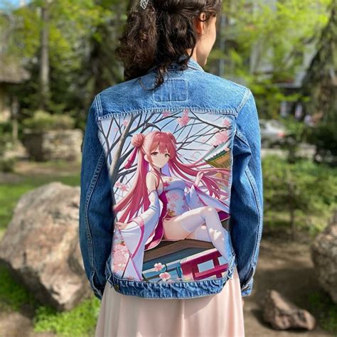 Anime Mens Jacket Etsy
