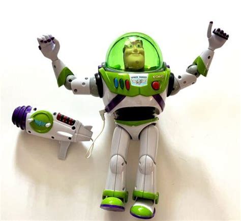 Toy Story Thinkway Toys Power Projector Buzz Lightyear Green Visor 12