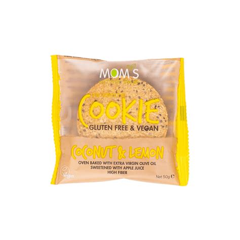 المنتجات Mom Natural Foods نباتي، خالي من الغلوتين، جرانولا حيوية، موسلي، كوكي