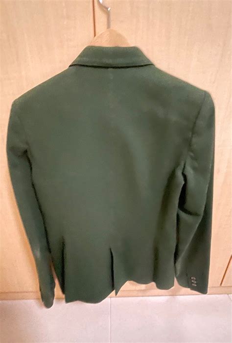 Massimo Dutti Green Jacket Womens Fashion Coats Jackets And Outerwear On Carousell