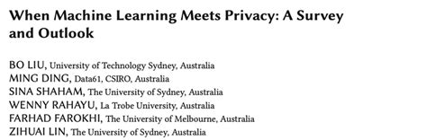 【论文笔记】综述：隐私保护中的机器学习（上） 知乎