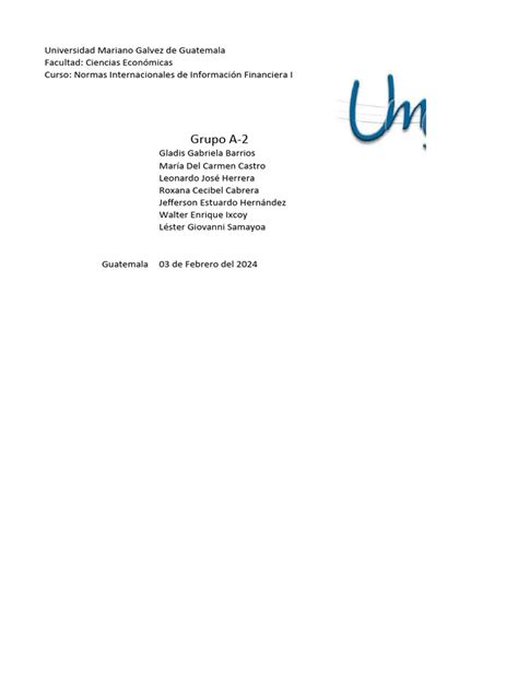 Nic 7 Caso Práctico Flujo De Efectivo Indirecto Pdf Normas