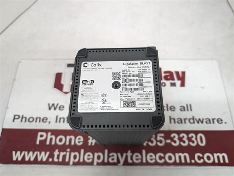 Calix Gigaspire U6x Gs4227 Wireless Router 100 05603 Unit Only No Pwr Cord Ebay