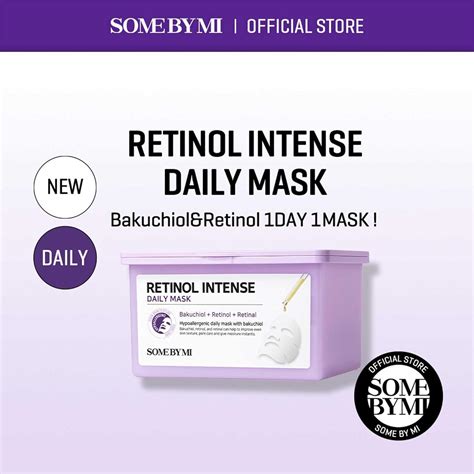 Some By Mi Retinol Intense Daily Mask 30pc Kocosbg Корейска