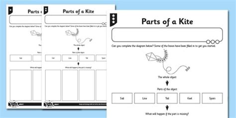 Lets Go Fly A Kite Worksheet Worksheet Parts Of A Kite
