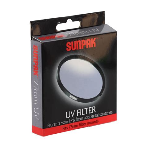 Customer Reviews Sunpak Circle 77mm Ultraviolet Lens Filter Df 77mm Uv Best Buy
