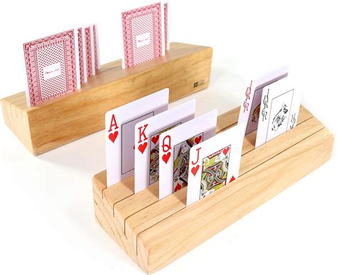 Bingo And Playing Card Holder Yellow Edition With Black Bingo And Playing