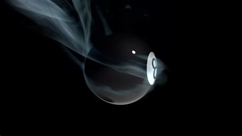 Burning 8 Ball Animated Loop Free Stock Video Footage