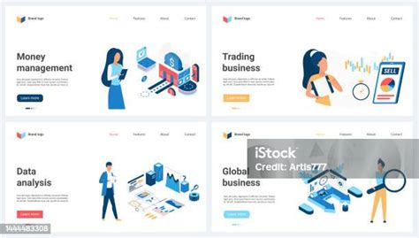 Financial Technology Business Strategy Data Analysis Set People