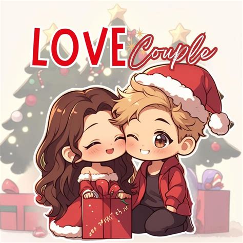 Christmas T Chibi Couple Best T For Her Perfect T Best T For Him Custom Chibi