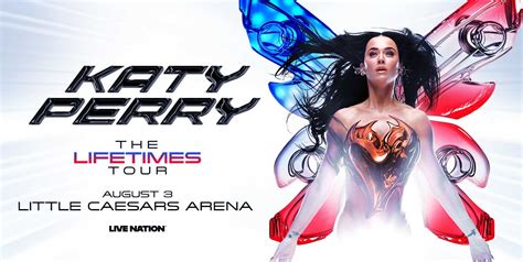 Katy Perry Brings The Lifetimes Tour” To Little Caesars Arena August 3