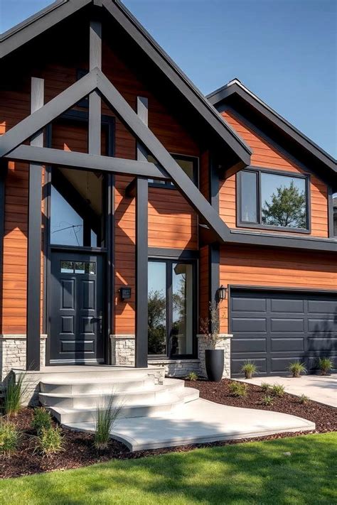 Dark Brown Exterior House Patterns 19 Best Brown House Exterior Ideas