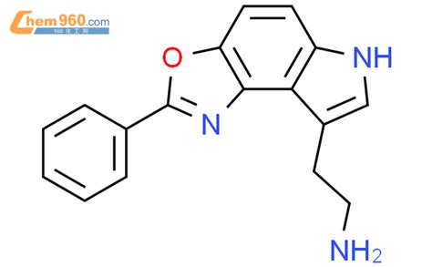 874151 08 36h Pyrrolo 32 E Benzoxazole 8 Ethanamine 2 Phenyl 化学式、结构式