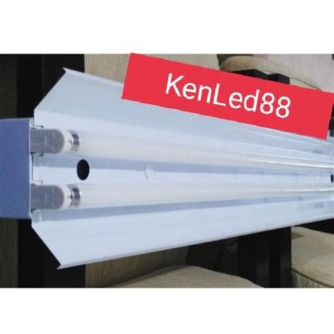 Jual Kap Lampu T Tko X X W Housing Tl Neon Led Cm Isi Lampu Shopee Indonesia