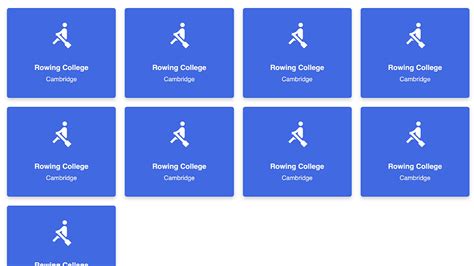 Responsive Card Grid