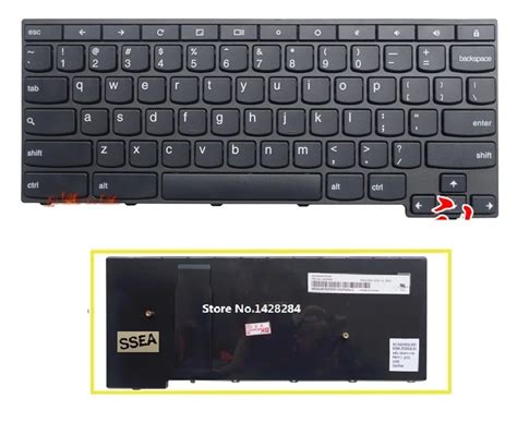 Ssea New Laptop Us Keyboard For Lenovo Thinkpad Yoga E Yoga E Keyboard Black In Replacement