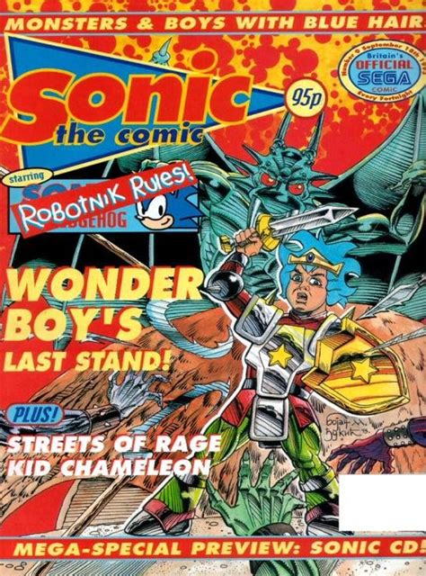 Porker Lewis Sonic The Hedgehog Fleetway