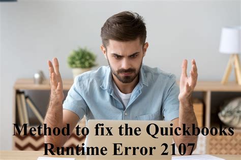 method to fix the quickbooks runtime error 2107 klasikoa