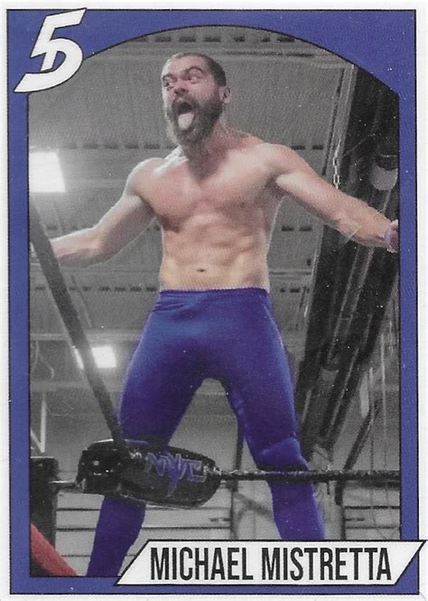 5th Dimension Trading Cards 2022 Michael Mistretta Crazy Card