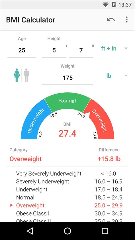Bmi Calculator For Android Apk Download