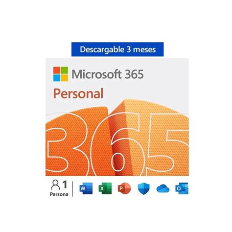 Licencia Microsoft 365 De 3 Meses Personal Descargable Hasta En 5