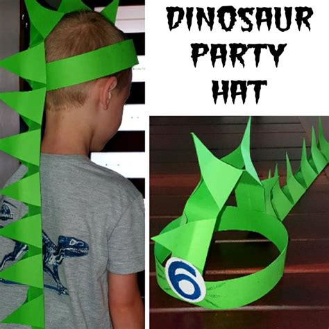 Dino Party Hat Dino Party Party Hats Dinosaur Party