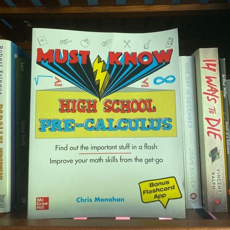 Must Know High School Pre Calculus By Christopher Monahan