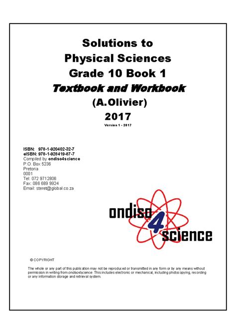 Gr 10 Physical Sciences Physics Solutions For Waves And Light Concepts Studocu Gr 10 Physical Sciences Physics Solutions For Waves And Light Concepts Studocu